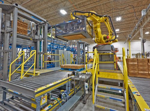 Order Handling with a Layer Picking Robot & AS/RS Buffering | Midwest ...