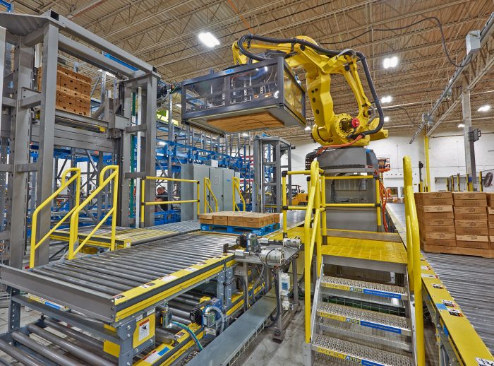 Order Handling with a Layer Picking Robot & AS/RS Buffering | Midwest ...