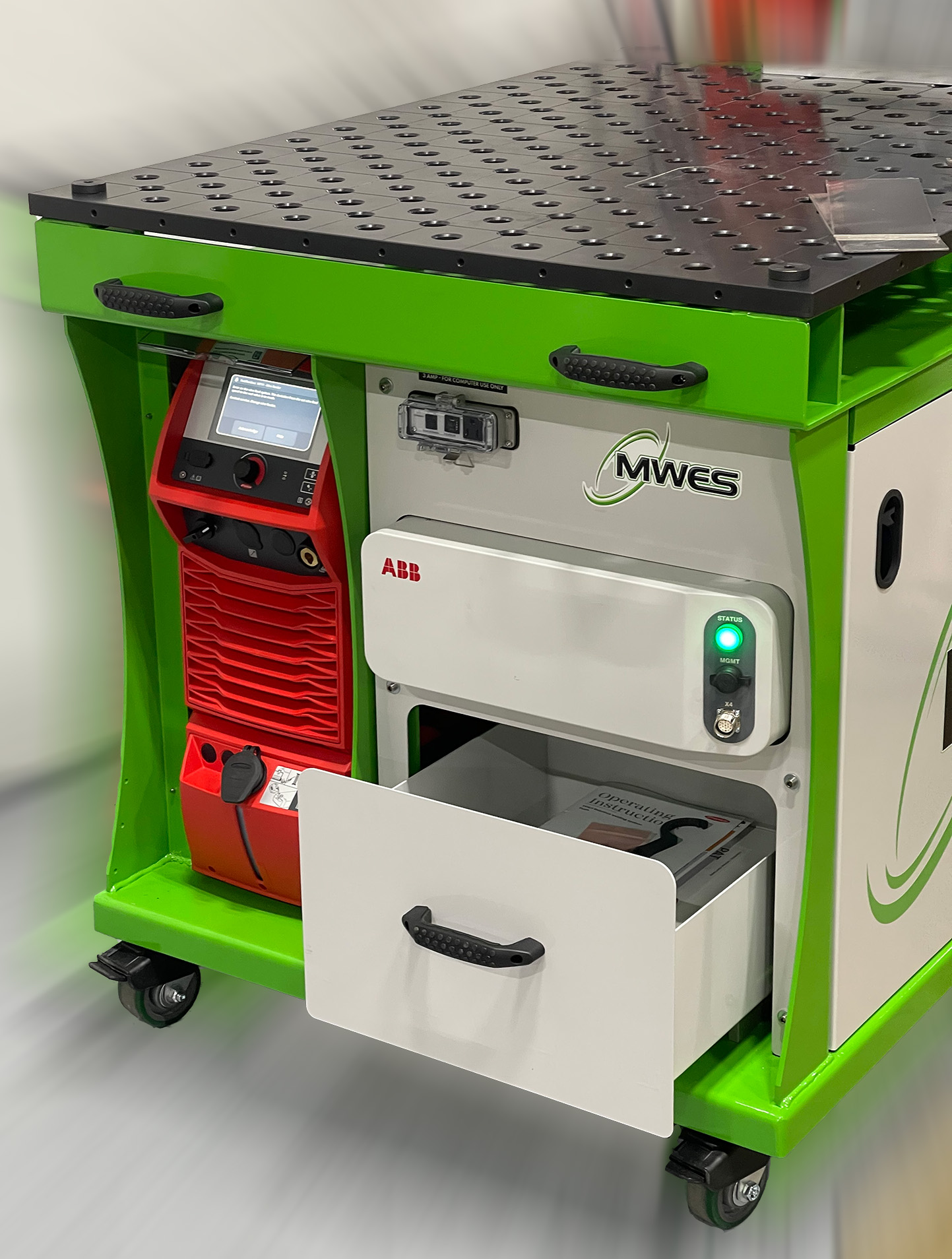 Portable Cobot Weld Cart | MWES