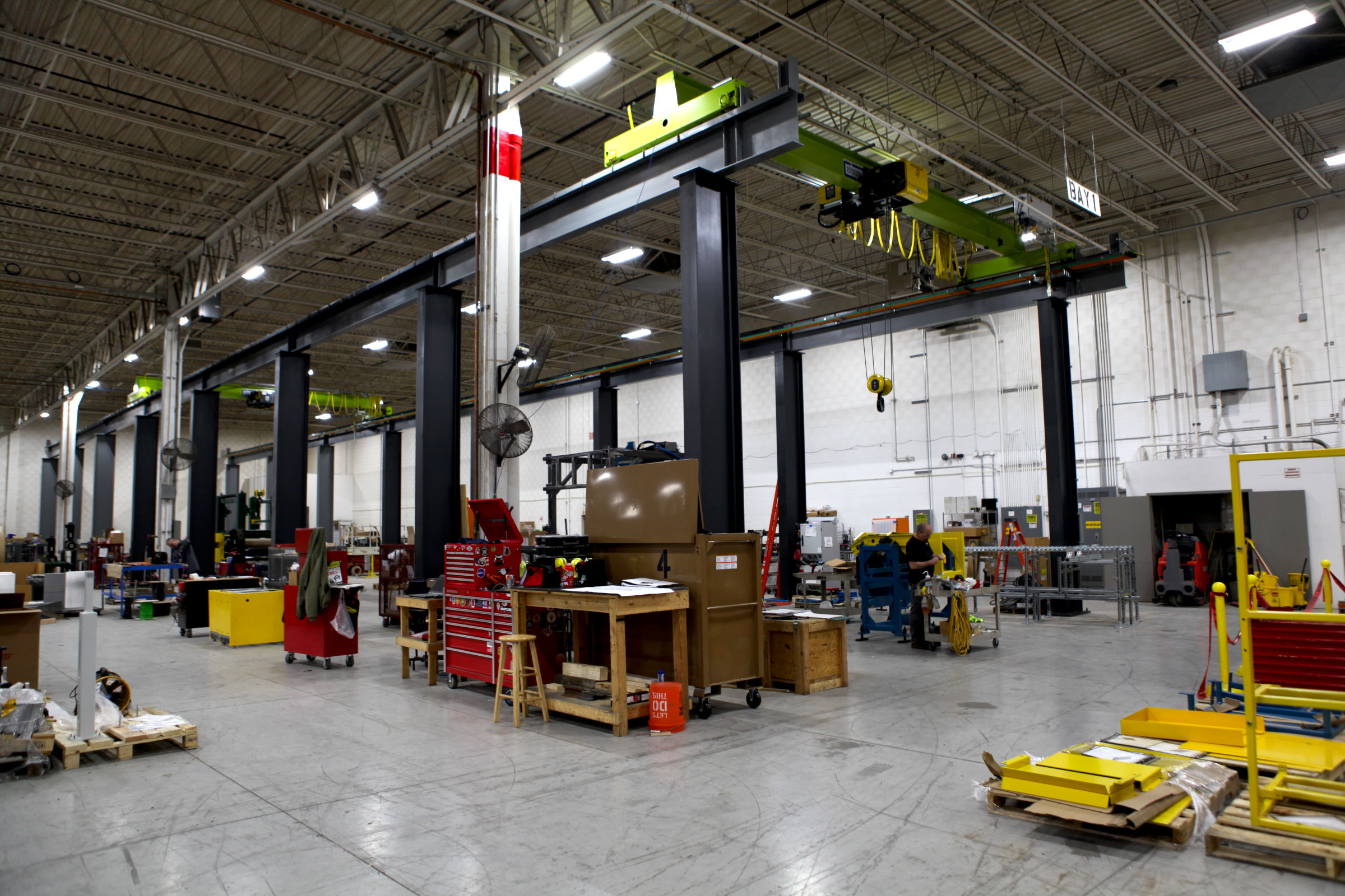 A new edition to one of our build bays – Midwest Engineered Systems