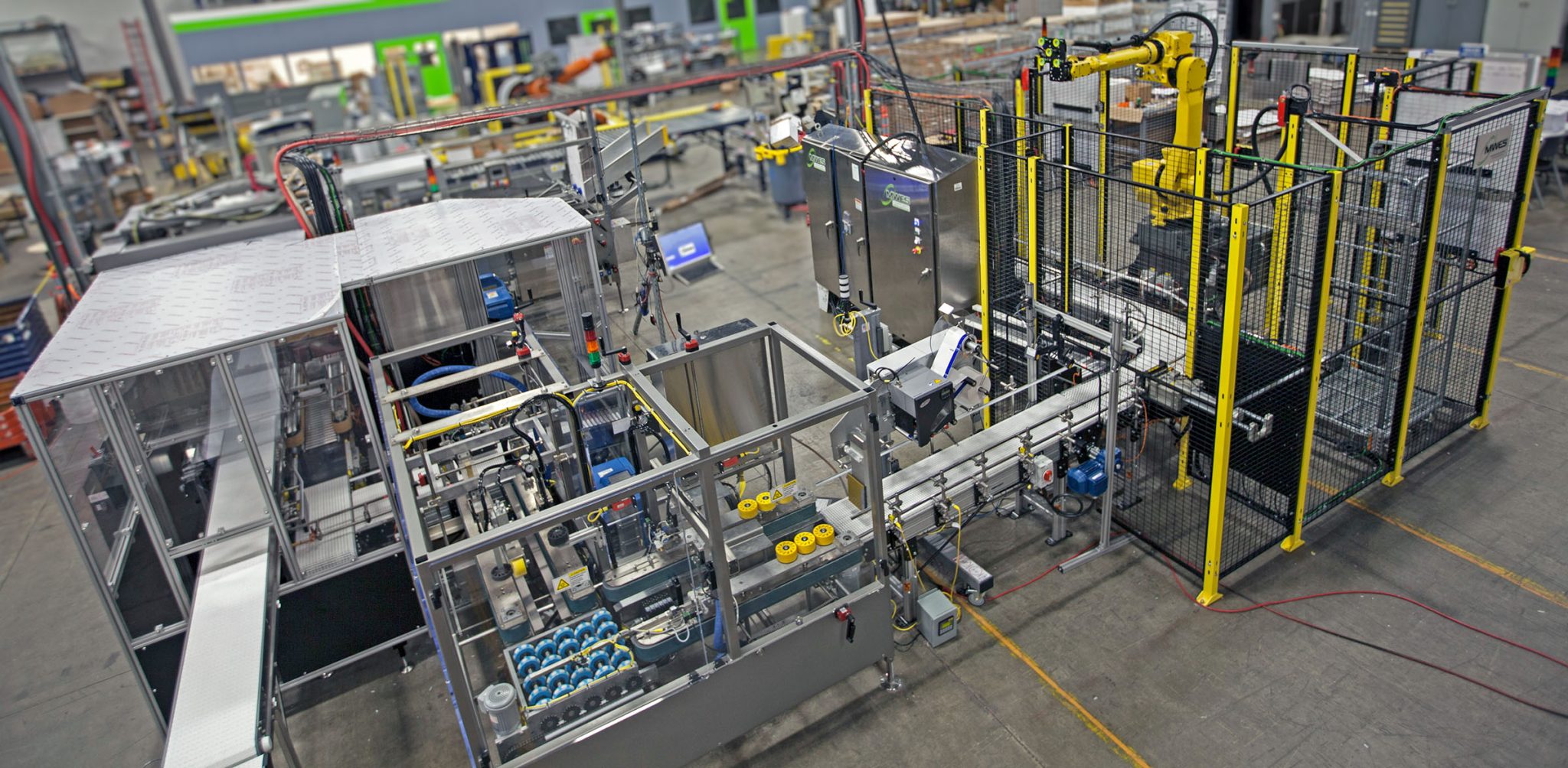 Robotic Case Packing & Palletizing Automation System | Midwest Engineered Systems