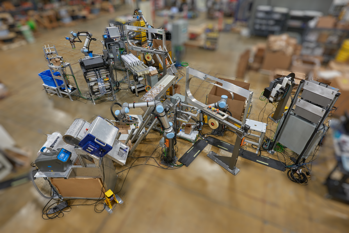 Robot Packaging & Palletizing Cell – Midwest Engineered Systems