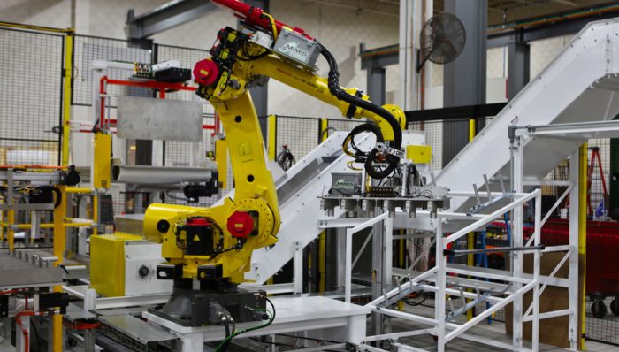 Robotic Stack Handling System | Midwest Engineered Systems