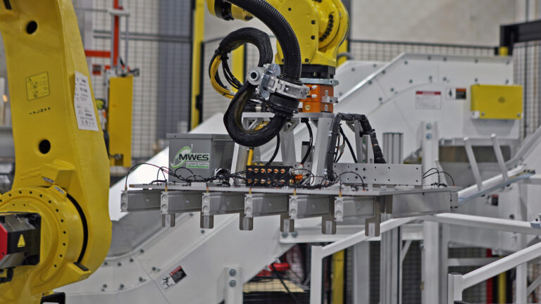 Robotic Stack Handling & Bagging System | Midwest Engineered Systems