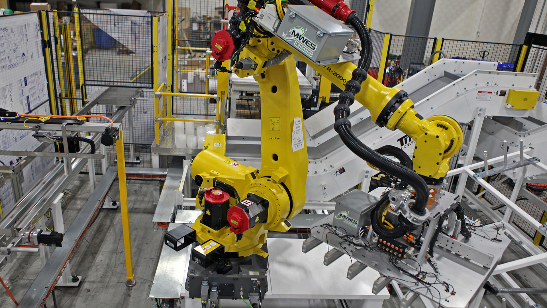Robotic Stack Handling & Bagging System | Midwest Engineered Systems