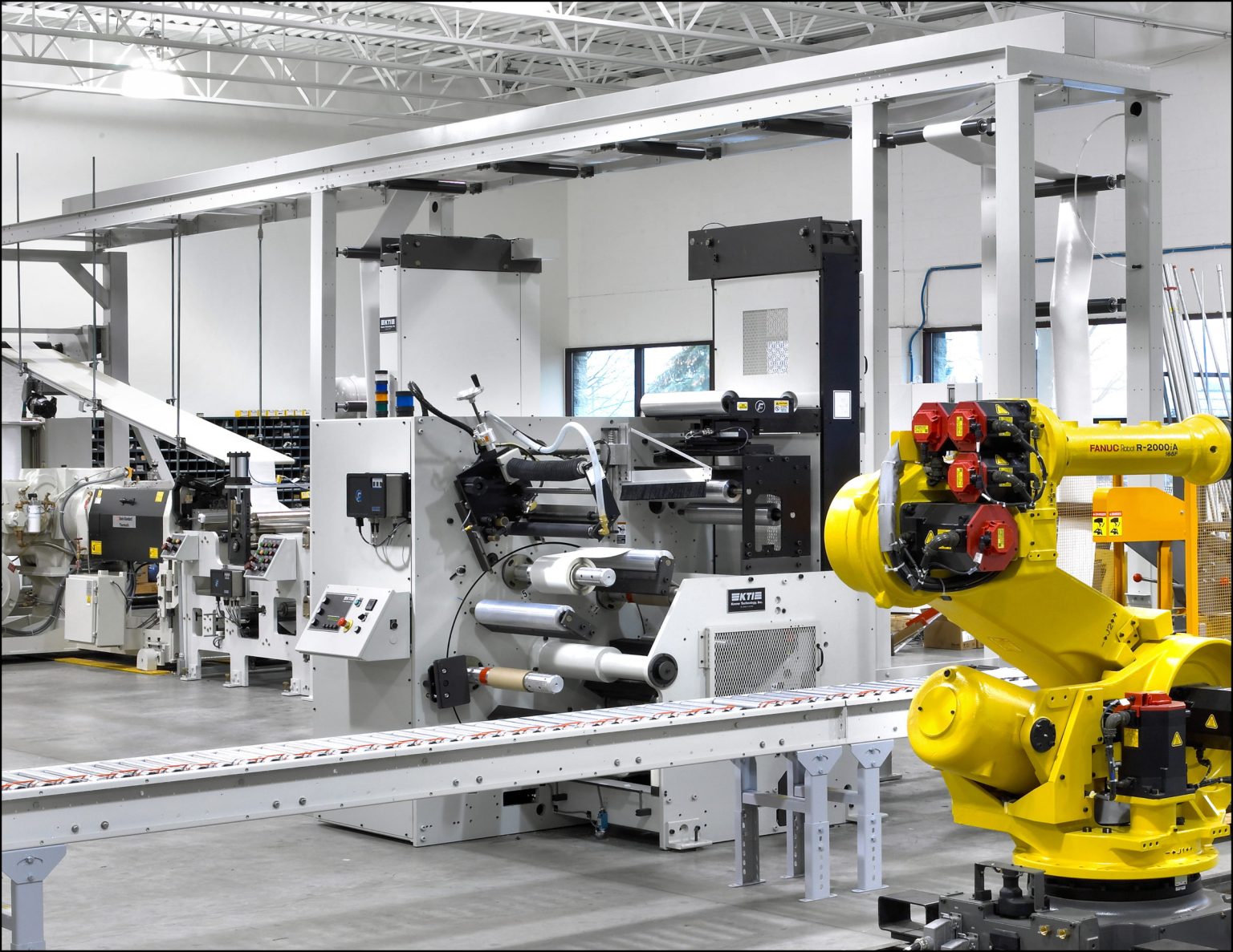 Laminating Line with Automated Packaging – Midwest Engineered Systems