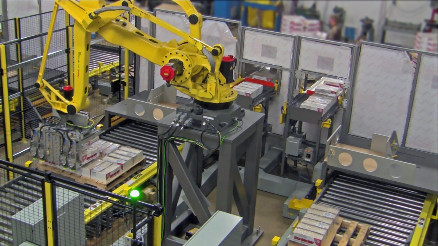 Robotic Case & Tray Palletizer – Midwest Engineered Systems
