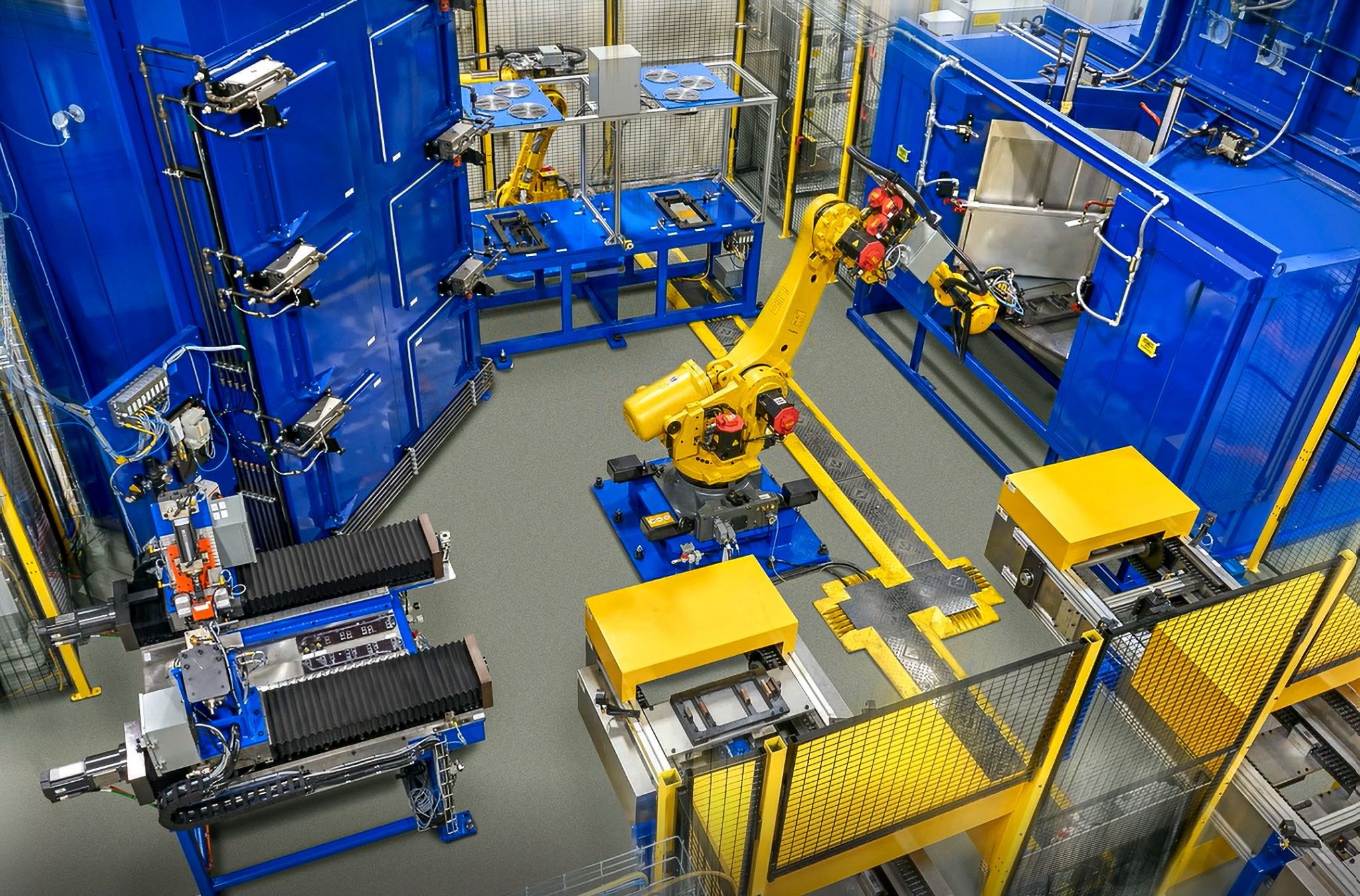 Robotic Machine Tending Systems | Midwest Engineered Systems