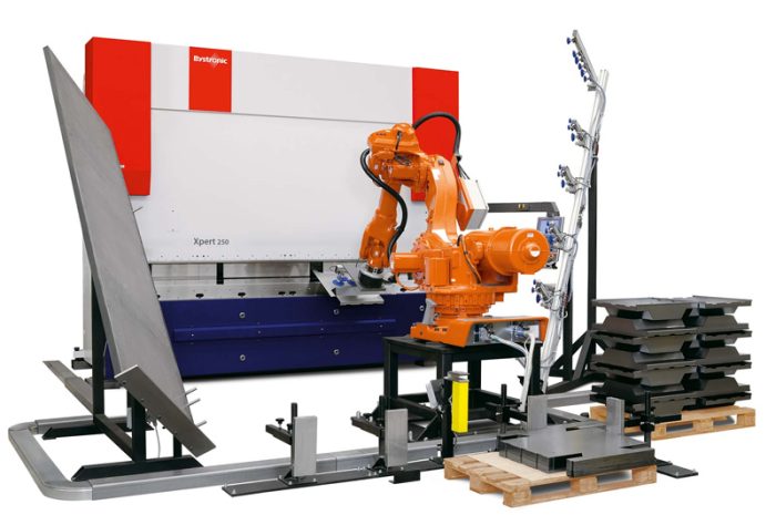 Robotic Press Brake Automated Metal Bending | Midwest Engineered Systems